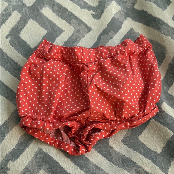 Gymboree | Accessories | 7 For 2 One Polka Dot Red Kids Bloomers | Poshmark
